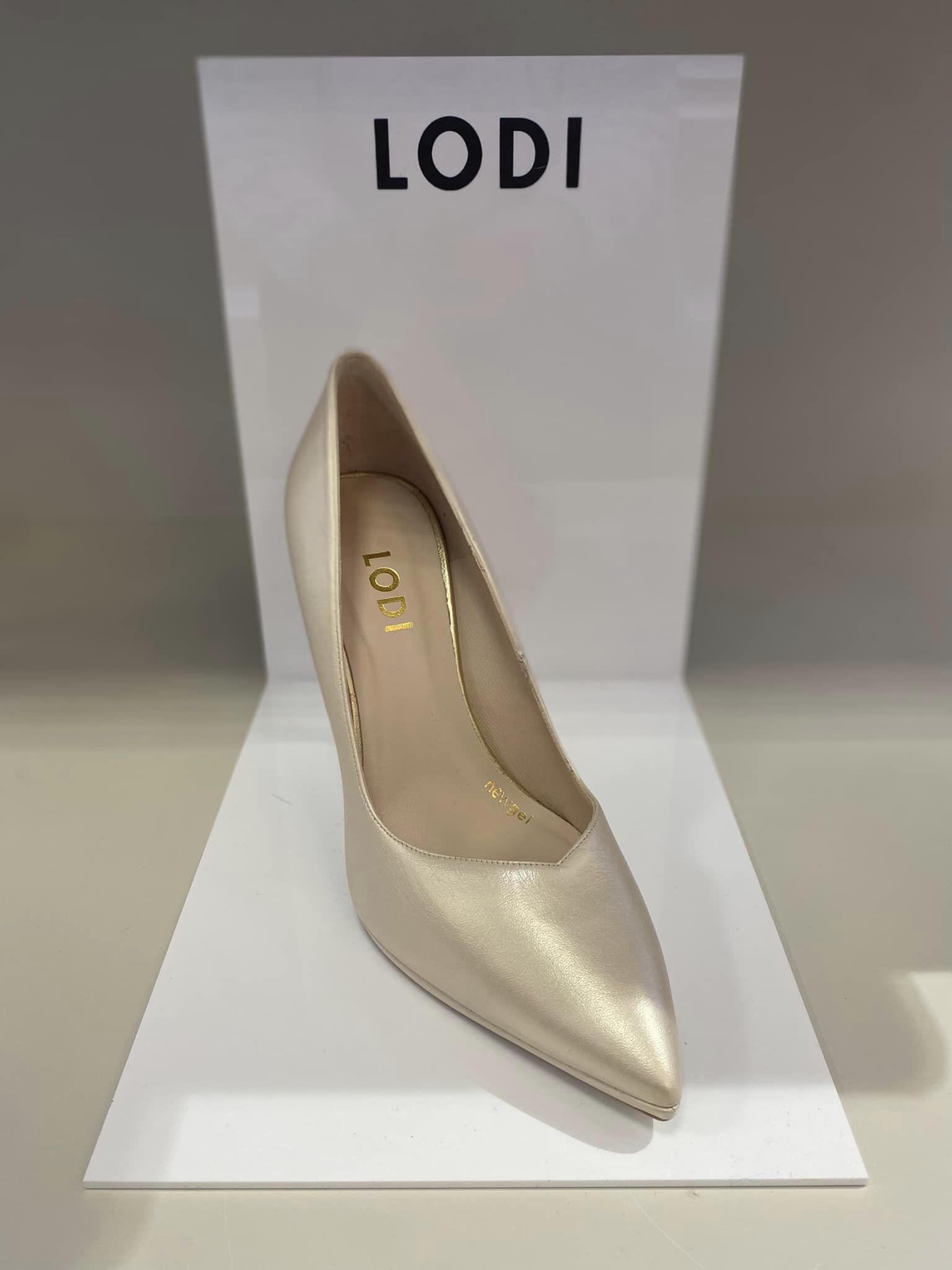 Lodi Vilora (Gold High Heel) | Belle Mariee Bridal